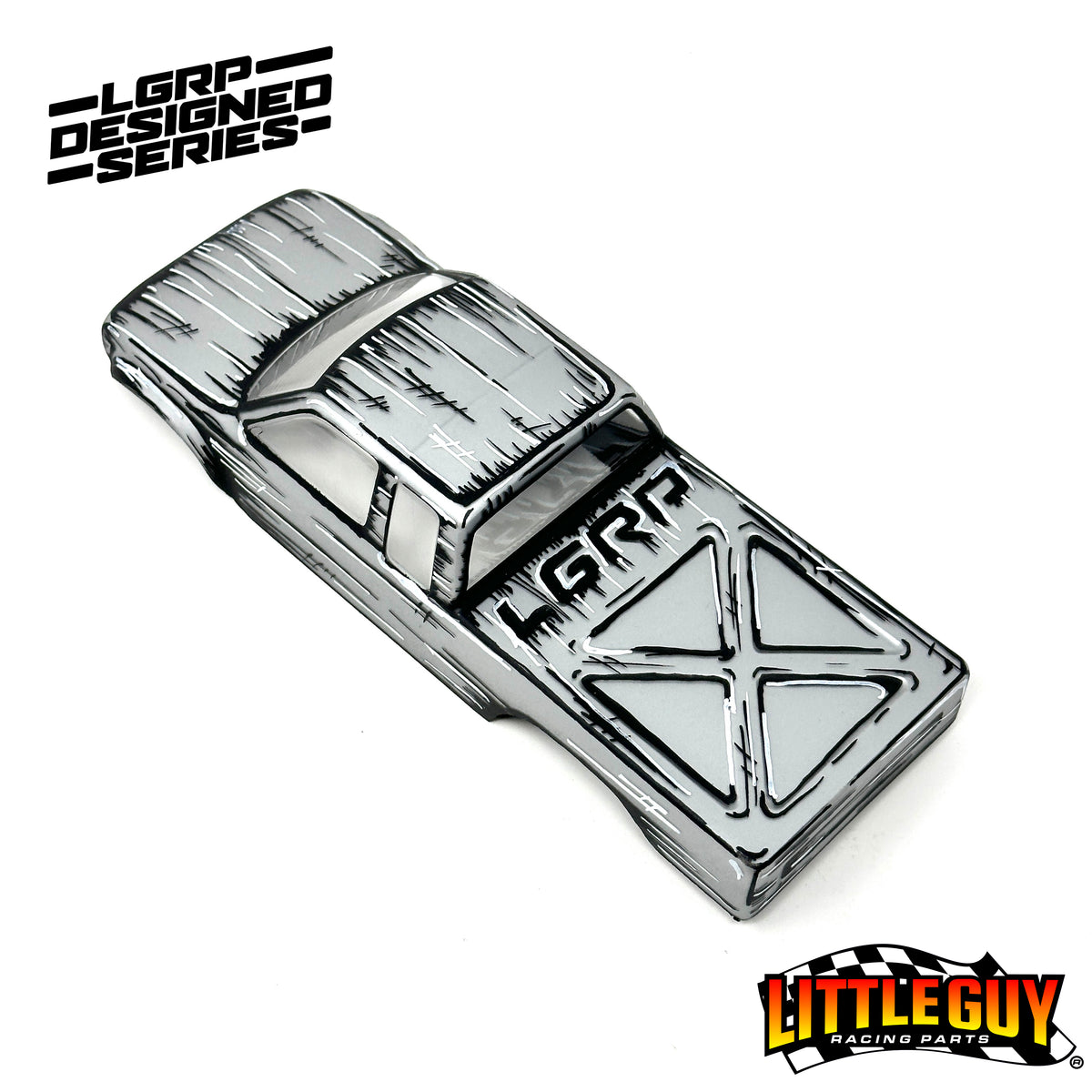 POSCA DESIGNED X-FACTOR BODY – Little Guy Racing Parts