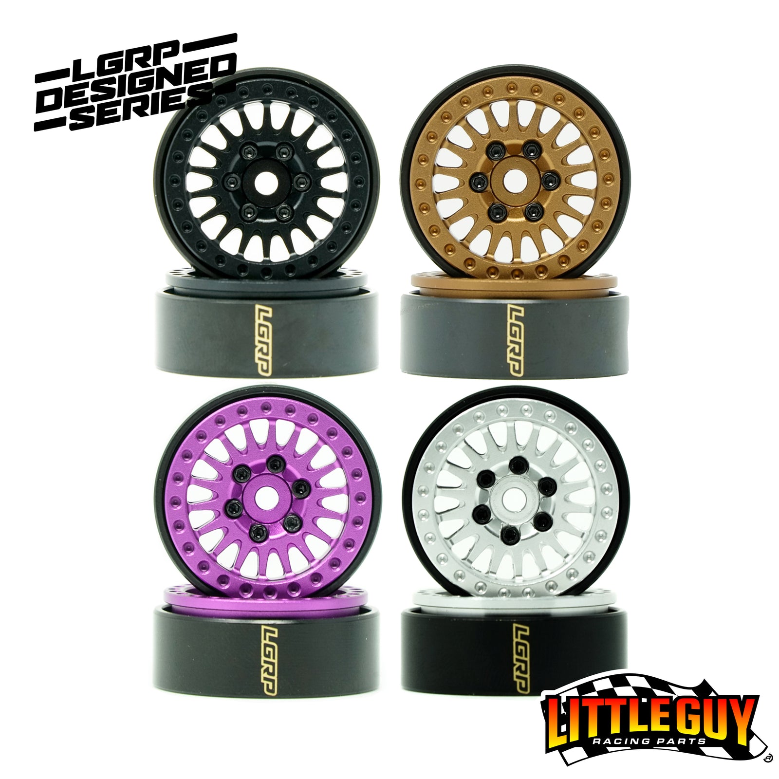 SCX24 Wheels | Lightweight & Durable | LGRP